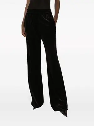 Dolce & Gabbana Velvet Elasticated Trousers