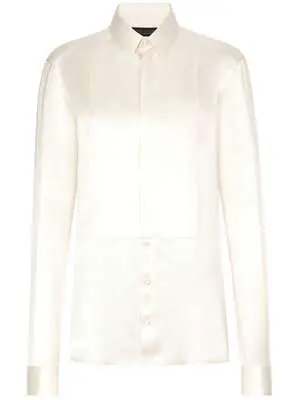 Dolce & Gabbana Bib-detailed Shirt