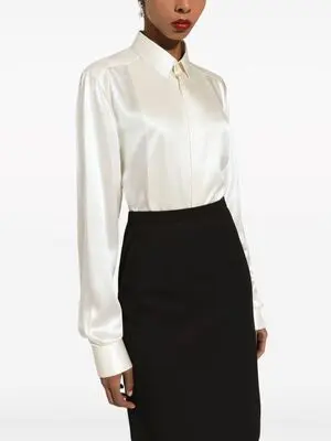 Dolce & Gabbana Bib-detailed Shirt