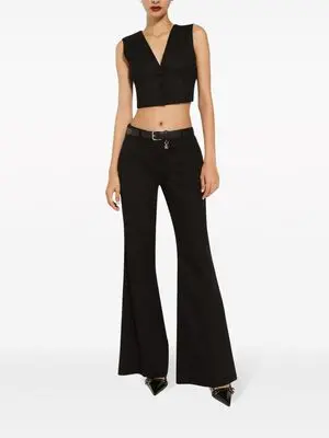 Dolce & Gabbana Cropped Bustier Vest