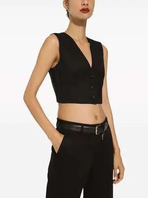 Dolce & Gabbana Cropped Bustier Vest