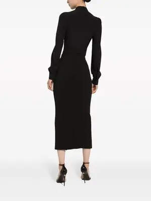 Dolce & Gabbana Bow-detailed Satin Shirt