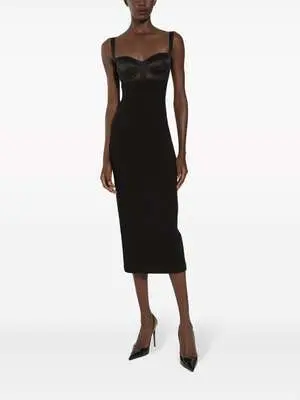 Dolce & Gabbana Bustier Midi Dress