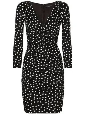 Dolce & Gabbana Polka Dots Dresses