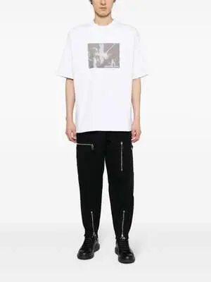 Calvin Klein Logo-print Short-sleeve T-shirt