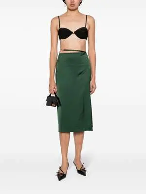 Jacquemus La Jupe Notte Midi Skirt - Green