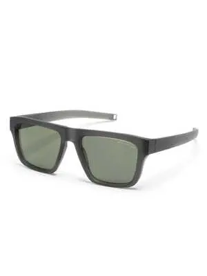Dita Dark Acetate Square Frame Sunglasses