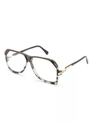 Cazal 186 Geometric-frame Glasses