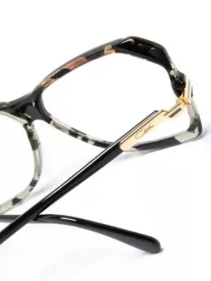 Cazal 186 Geometric-frame Glasses