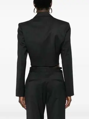 IRO PARIS Peak-lapel Cropped Blazer