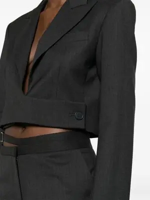IRO PARIS Peak-lapel Cropped Blazer