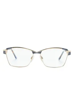 Cazal 4285 Rectangle-frame Glasses - Blue