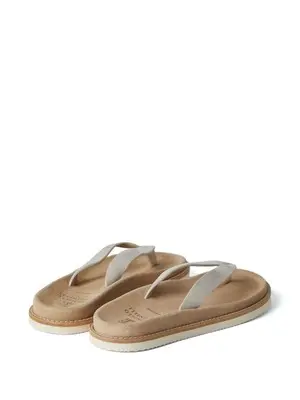 Brunello Cucinelli Slippers - Neutrals