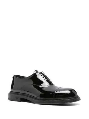 Emporio Armani Patent Leather Oxford Shoes