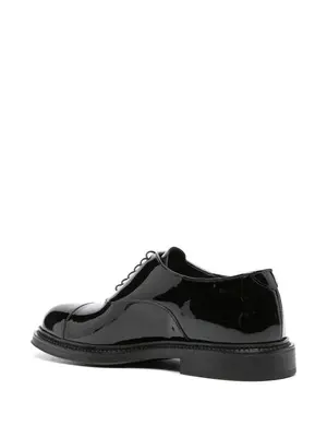 Emporio Armani Patent Leather Oxford Shoes