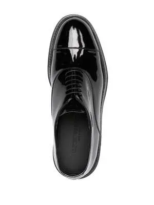 Emporio Armani Patent Leather Oxford Shoes