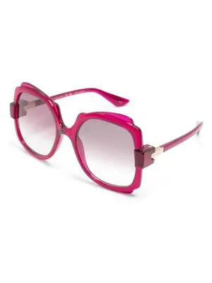 Gucci Square-frame Gradient Sunglasses