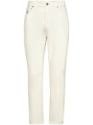 Brunello Cucinelli Mid-rise Straight-leg Jeans