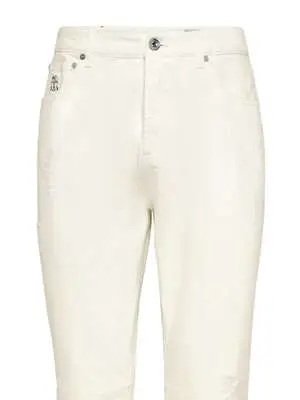 Brunello Cucinelli Mid-rise Straight-leg Jeans