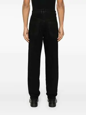 Balmain Straight-leg Jeans With Logo Embroidery