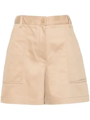 Moncler High Waisted Shorts For Women