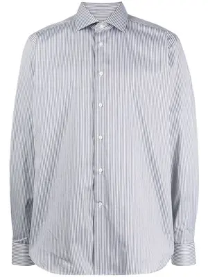 CORNELIANI Striped Cotton Shirt