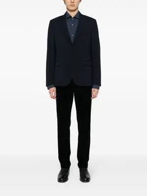 Corneliani Long-sleeve Cotton Shirt - Blue