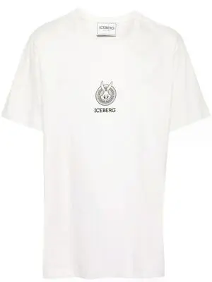 Iceberg Embroidered T-shirts For Men