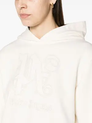 Palm Angels Monogram Cotton Hoodie