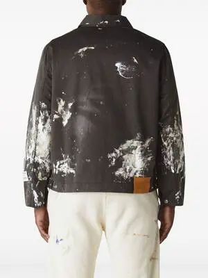 GALLERY DEPT. Montecito Paint Splatter-print Jacket - Black