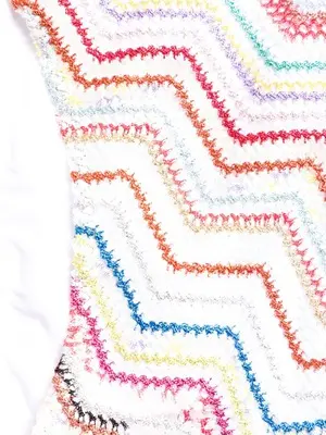 Missoni Zigzag Crochet-knit Bikini