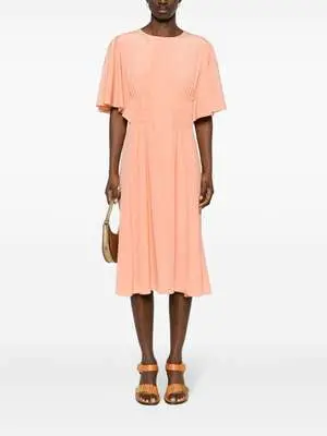 Chloé Silk Midi Dress