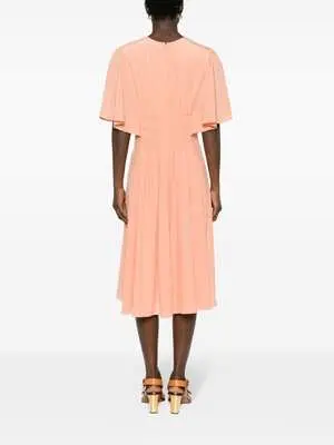 Chloé Silk Midi Dress
