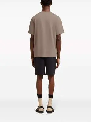 AMI Paris Logo-ebossed Cotton T-shirt