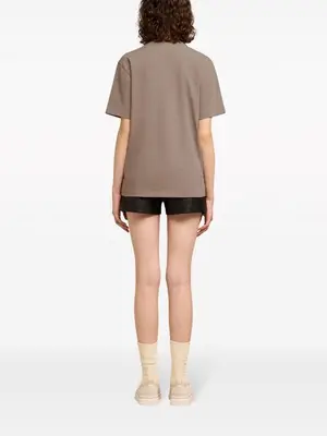 AMI Paris Logo-ebossed Cotton T-shirt