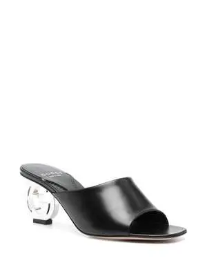 Gucci 70 Mm Interlocking G-heel Mules