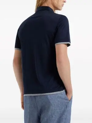 Brunello Cucinelli Layered-effect Polo Shirt