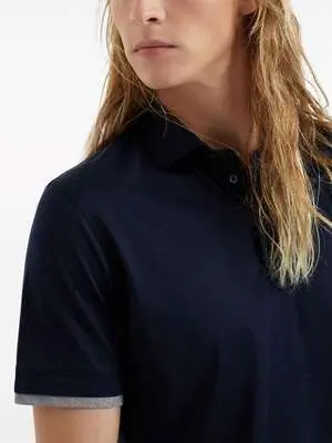Brunello Cucinelli Layered-effect Polo Shirt