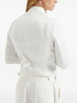 Brunello Cucinelli Shawl-lapels Silk Waistcoat