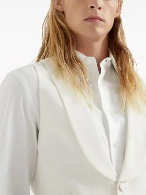 Brunello Cucinelli Shawl-lapels Silk Waistcoat