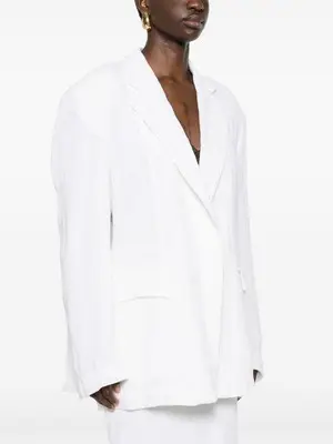N°21 Creased Open-front Blazer