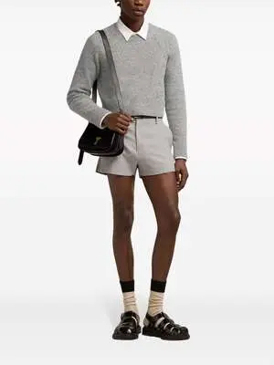 AMI Paris Logo-embroidered Jumper