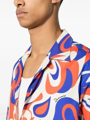 Dsquared2 Abstract-print Shirt