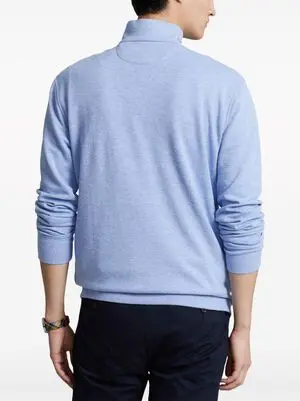 Polo Ralph Lauren Pony Half-zip Jumper - Blue