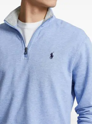 Polo Ralph Lauren Pony Half-zip Jumper - Blue