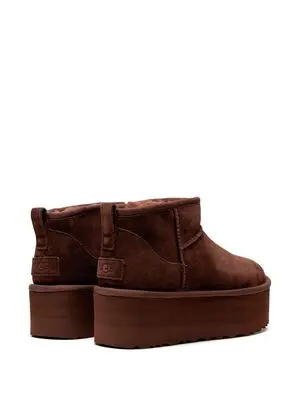 UGG Classic Ultra Mini Platform Boots - Brown