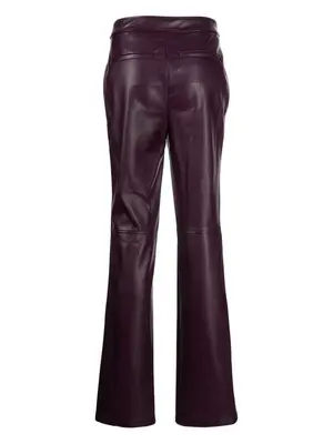 Simkhai Dahlia Faux Leather Trousers