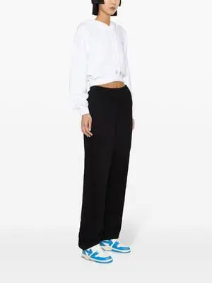 Off-White X-ray Arrow Cropped Hoodie - White