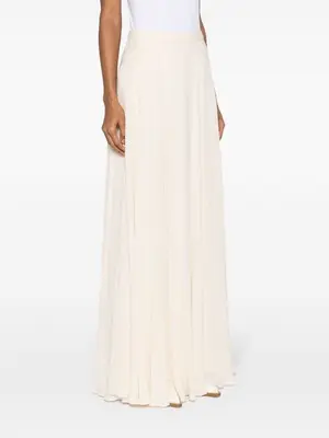 Ralph Lauren A-line Crepe Maxi Skirt