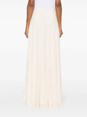 Ralph Lauren A-line Crepe Maxi Skirt